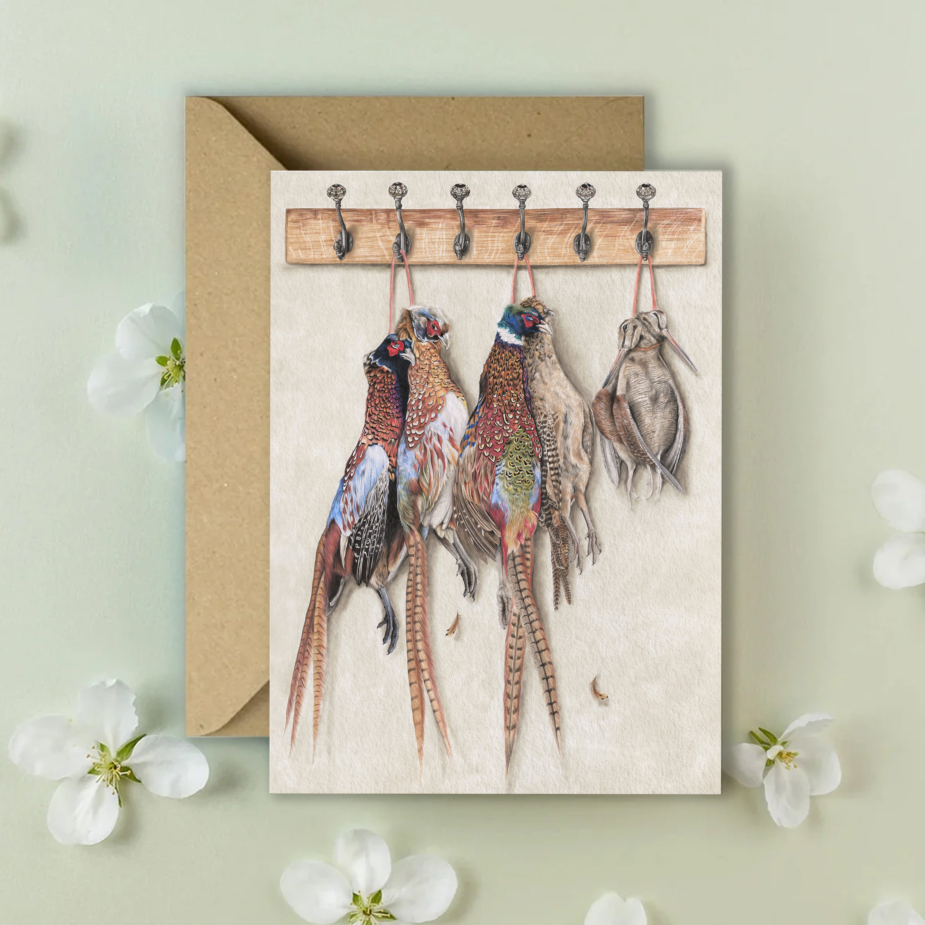 "The Shooters Peg" Greeting Card – kimberleydewhurst